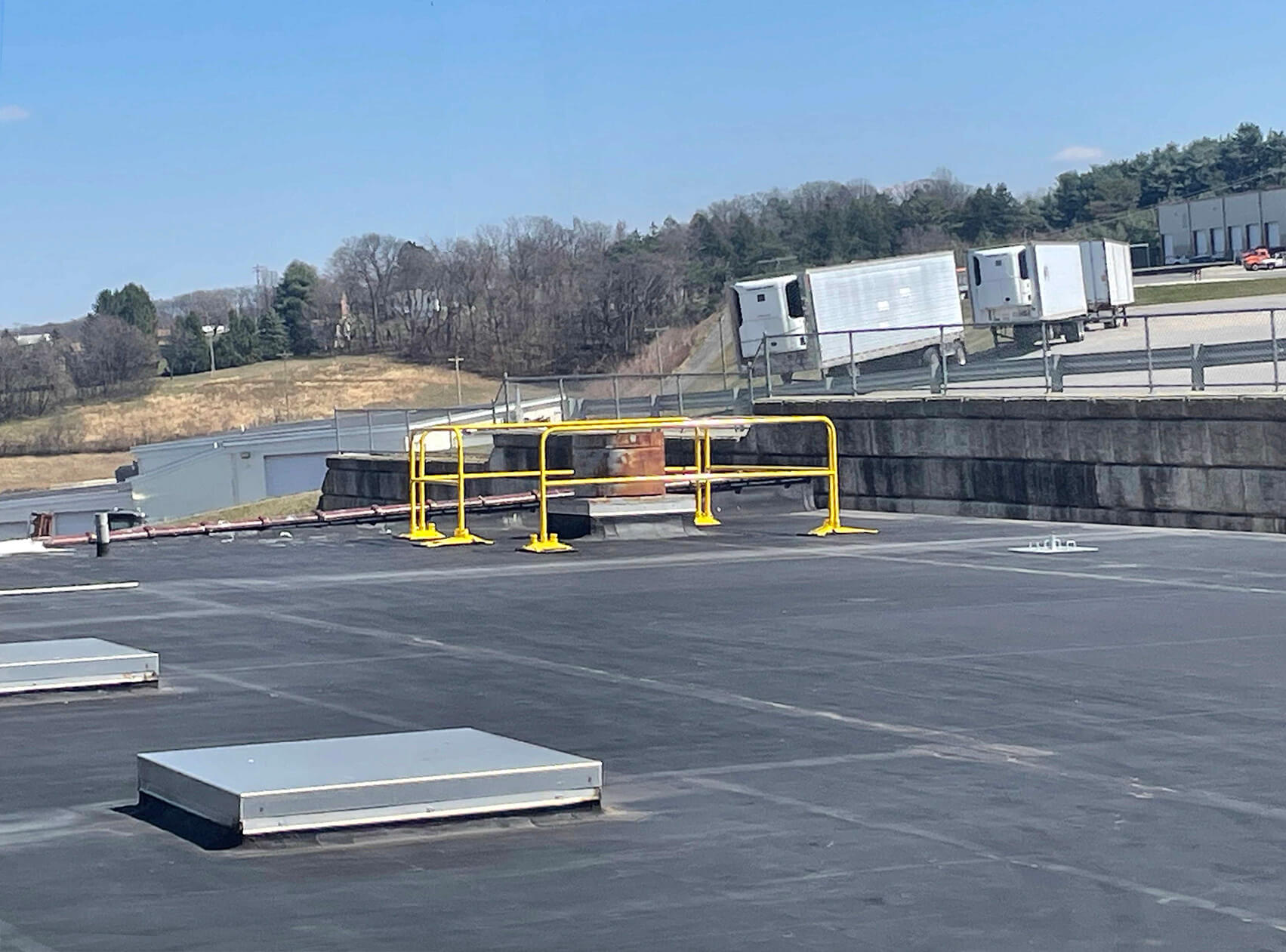 Safety Railing System Installation – Manufacturing Facility - Houck