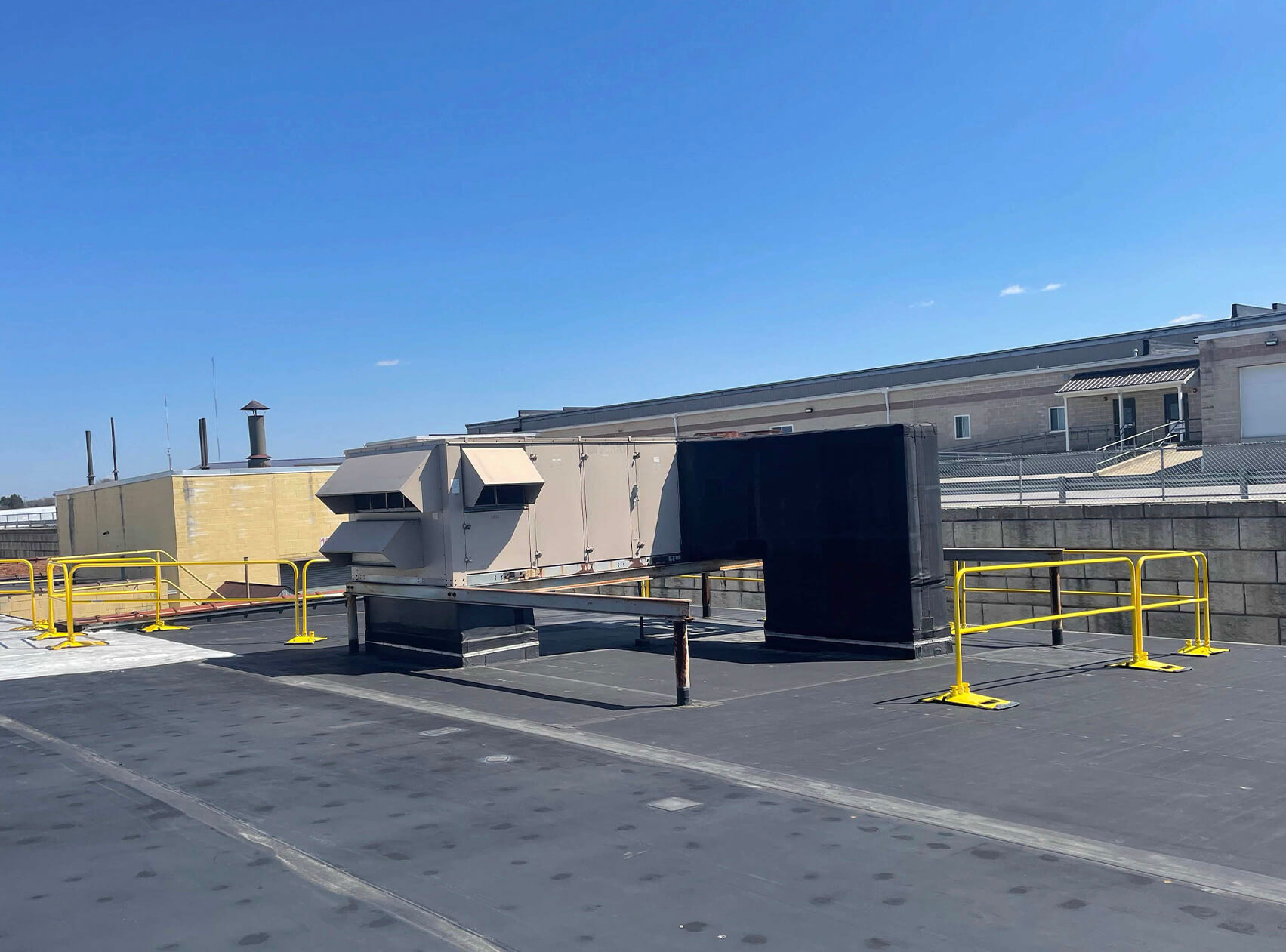 Safety Railing System Installation – Manufacturing Facility - Houck