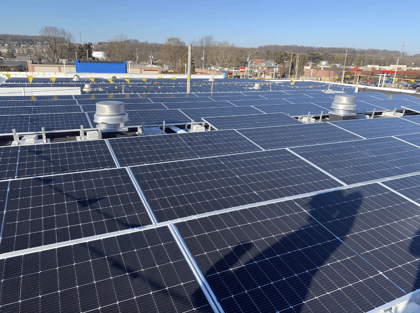 Solar Panel Installation – Car Dealership - Houck